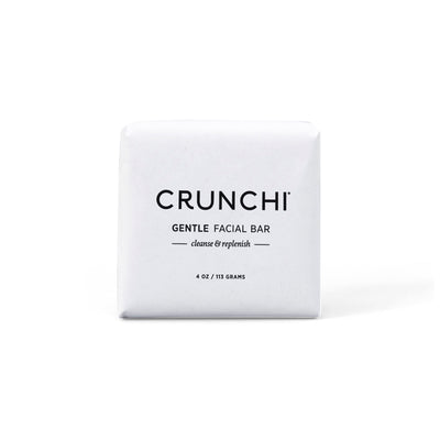 Gentle Facial Bar | Sensitive Skin Cleanser | Crunchi