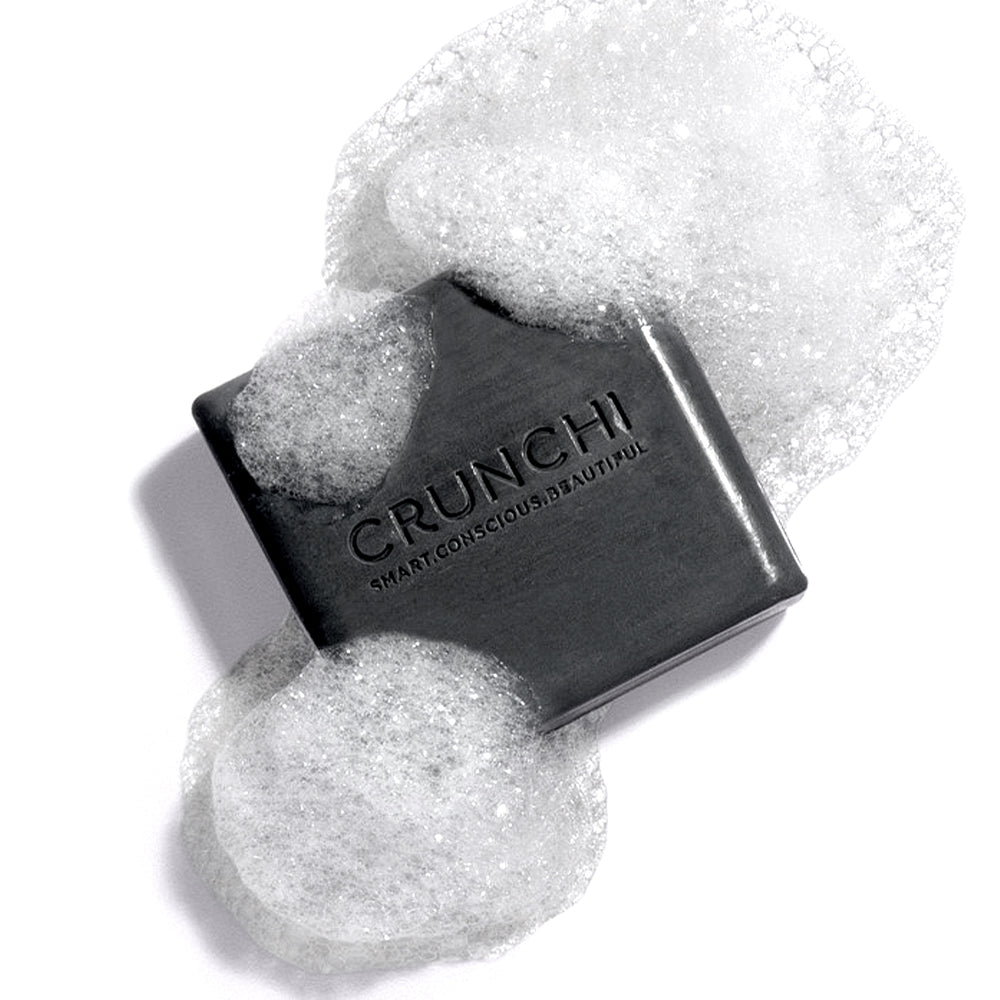 Charcoal Facial Bar | Purifying Cleanser | Crunchi